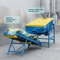 China Linear Motion Vibrating Screen ZSG1548 Sand Screening Machine for Mining Separation for sale