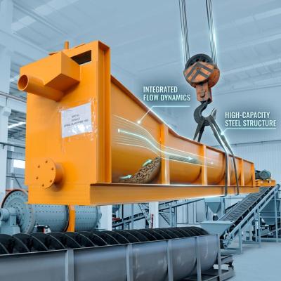 China Efficient Spiral Classifier FG1500 Ore Washing Machine for Mineral Beneficiation Line for sale