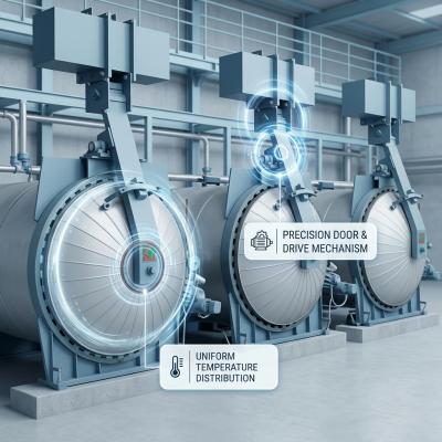 China Industrial Autoclave Boiler AAC Curing Equipment for Concrete Block Production for sale