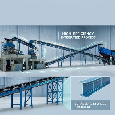 China Sand Production Line 500tph Making Plant Equipment for Aggregate Manufacture for sale