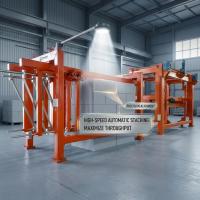 China Automatic AAC Block Packing Stacker Machine for Concrete Block Production Line for sale