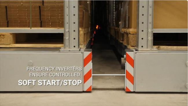 Customized High Quality Electrical Mobile Pallet Racking for Warehouse Storage