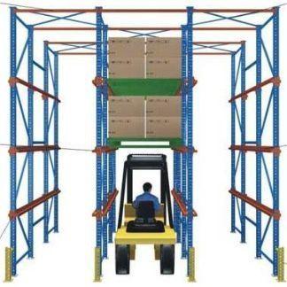 Customizable Automated Pallet Shuttle Racking System for Industry Warehouse Storage