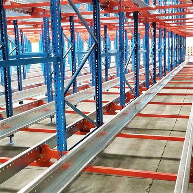 Customizable Automated Pallet Shuttle Racking System for Industry Warehouse Storage