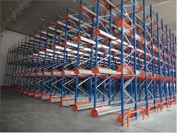 Customizable Automated Pallet Shuttle Racking System for Industry Warehouse Storage