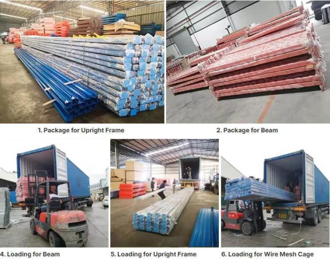 Light Duty Warehouse Industrial Supermarket Pallet Racking