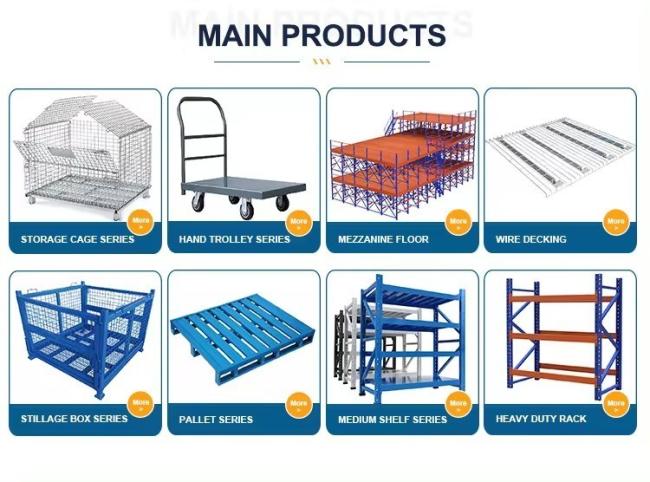 Light Duty Warehouse Industrial Supermarket Pallet Racking