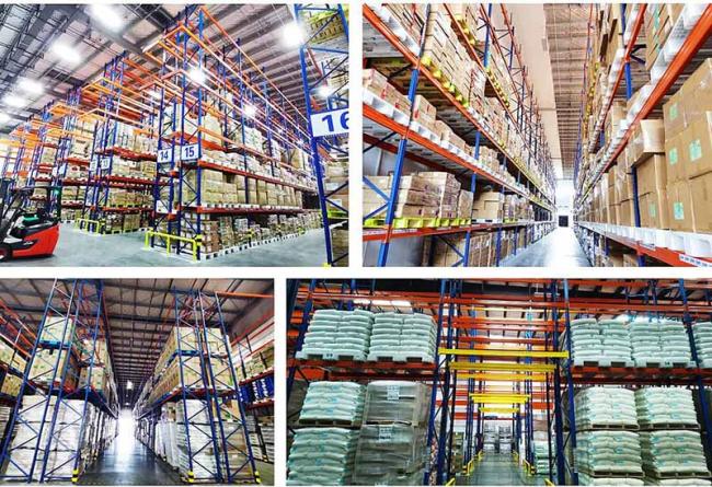 warehouse pallet racking system