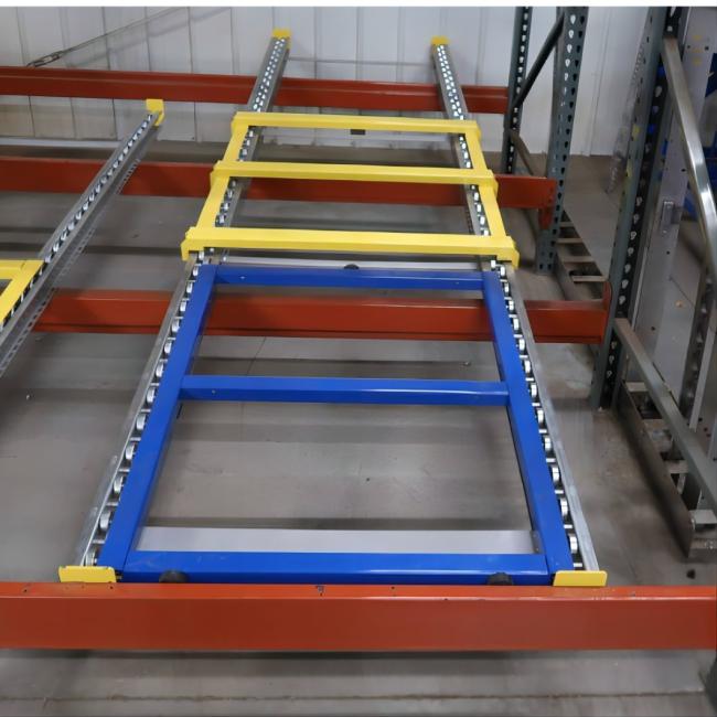 Push-in Pallet Rack System for Warehouse From China Nanjing Manufacturer