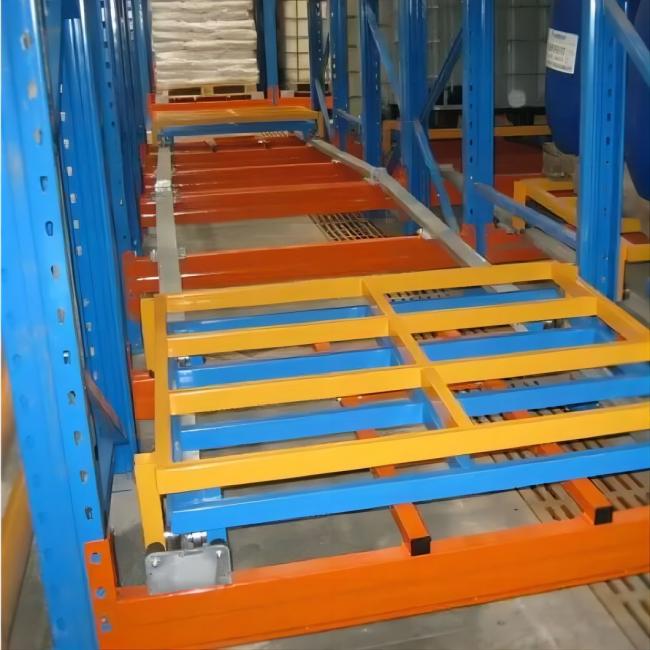 Push-in Pallet Rack System for Warehouse From China Nanjing Manufacturer