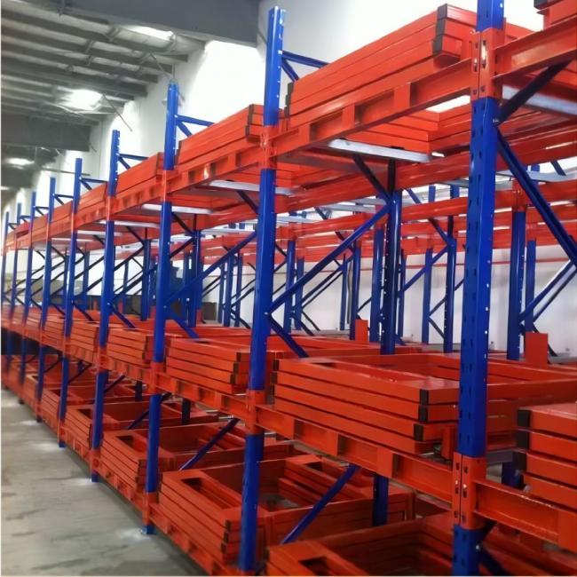 Push-in Pallet Rack System for Warehouse From China Nanjing Manufacturer