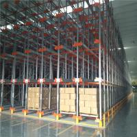 China Remote Control Radio Shuttle Pallet Racking , Warehouse Storage Racking for sale