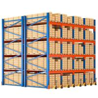 China Warehouse Medium Duty Racking Galvanized Pallet Rack Customizable Color for sale