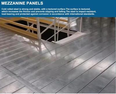 Cina Sistema RAL Colore Mezzanine Sistema di stoccaggio Capacità 300-1500 Kgs Per Mq in vendita