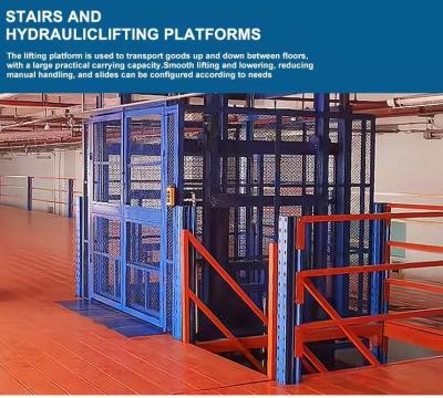 Cina Sistema RAL Colore Mezzanine Sistema di stoccaggio Capacità 300-1500 Kgs Per Mq in vendita