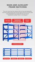 China Adjustable Customized Colour Medium Duty Storage System Corrosion Resistant for sale