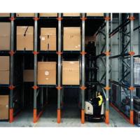 China Drive in Pallet Racking System with Storage Density Customizable Features and LIFO Accessibility for sale