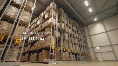 中国 重用鋼移動ラッキングシステム 30000kg/層負荷容量を持つカスタマイズ可能な層 販売のため