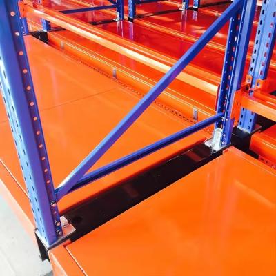 Cina Sistema di scaffalature mobili motorizzate in acciaio con lunghezza di carrello fino a 90 m in vendita