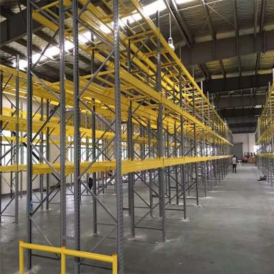Cina Rack di stoccaggio per pallet pesanti di design aperto e chiuso con superficie rivestita di polvere in vendita