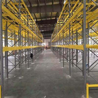 Cina Rack di stoccaggio per pallet pesanti di design aperto e chiuso con superficie rivestita di polvere in vendita
