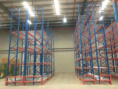 China Verstelbare 1500-4500 kg/niveau zware palletplanken voor logistiekcentrum Te koop