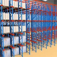 China Open Design Three Layers Warehouse Pallet Drive-in Storage Racking System Development for sale
