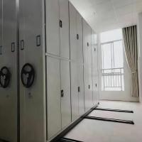 China Compact Mobile Racking System , Mobile File Shelving Customized Size for sale