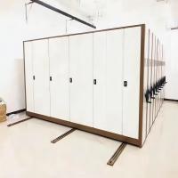 China Compact Mobile Racking System , Mobile File Shelving Customized Size for sale