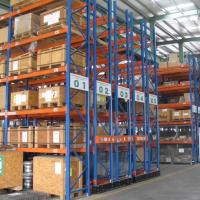 China Space Saver Mobile Shelving Mobile Racking System With 5-15m Height for sale