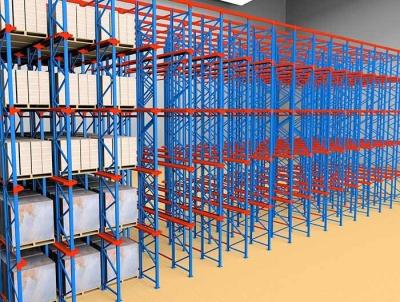 Cina Heavy Duty Shelf Rack Drive In Pallet Racking System For Certificated Hanger Storage in vendita