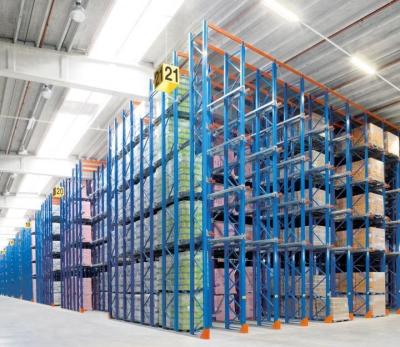Cina Heavy Duty Shelf Rack Drive In Pallet Racking System For Certificated Hanger Storage in vendita