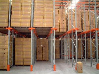 Cina Heavy Duty Shelf Rack Drive In Pallet Racking System For Certificated Hanger Storage in vendita