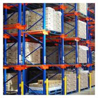China Customized Design Drive In Pallet Rack System , Warehouse Storage Racks for sale