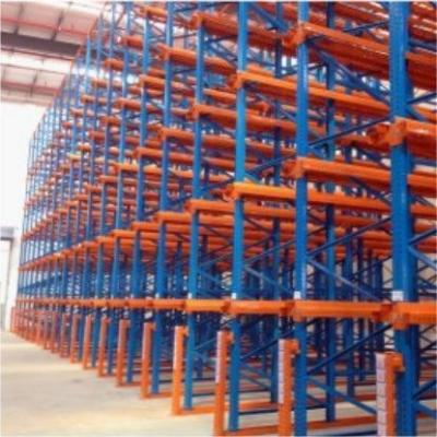 Cina 2000 kg di capacità di drive in push back pallet racking per lo stoccaggio in magazzino versatile in vendita