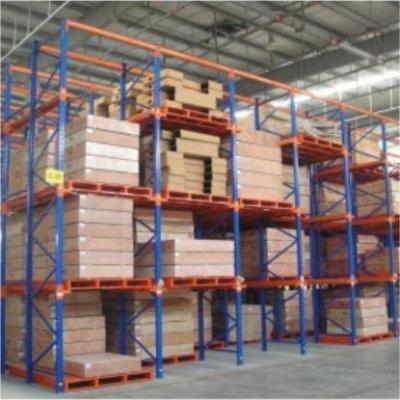 Cina 2000 kg di capacità di drive in push back pallet racking per lo stoccaggio in magazzino versatile in vendita