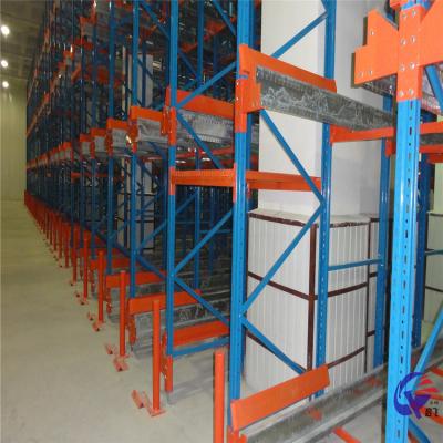 Cina 1000-1500 kg di carico Radio Shuttle Racking System, sistemi di scaffalature industriali regolabili in vendita