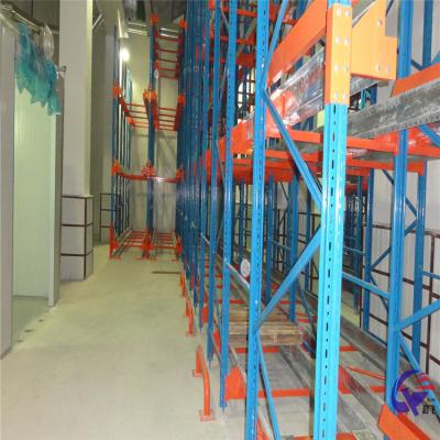 Cina Rack di trasloco per pallet in acciaio, sistema di trasloco radio. in vendita