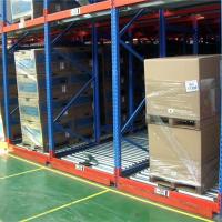 China Q235B Raw Material Gravity Pallet Racking , Gravity Flow Rack In Warehouse Customized for sale