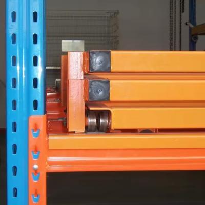 Cina Serviceability Common QF-Push Back Racking For Increased Storage Density In 2024 Style in vendita