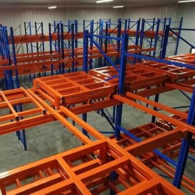 Cina Serviceability Common QF-Push Back Racking For Increased Storage Density In 2024 Style in vendita