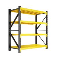 China Adjustable Medium Duty Steel Racking for Warehouse Storage Customizable and Versatile for sale