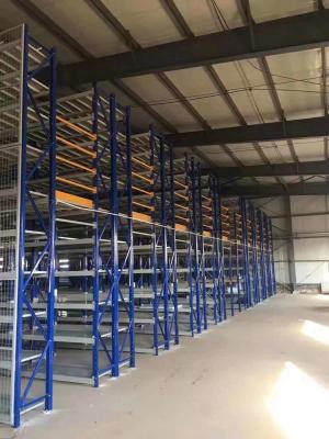 Cina Industry Heavy Duty Customized Mezzanine Floor Racking With Multi Levels Height 5-15m in vendita