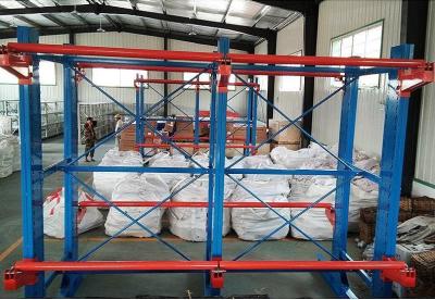 China Estantes de cantilever de aço personalizados para armazenamento de tambores de rolo de cabo no armazém à venda