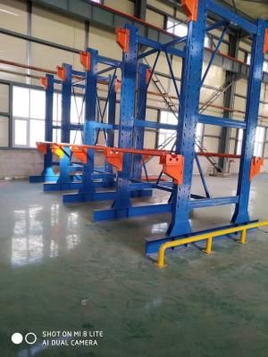 China H Beam Heavy Duty Cantilever Repositório Para Longos Bastões Tube Bar Armazenamento à venda