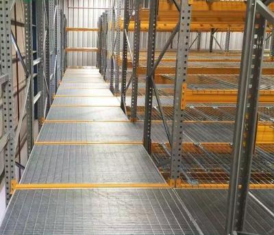 Cina Sistema di scaffalature a mezzanino a due piani, magazzini industriali piattaforme a mezzanino in vendita