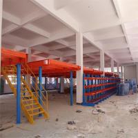 China Space Saving Multi Level Mezzanine Flooring Racking For Cold Room Customized for sale