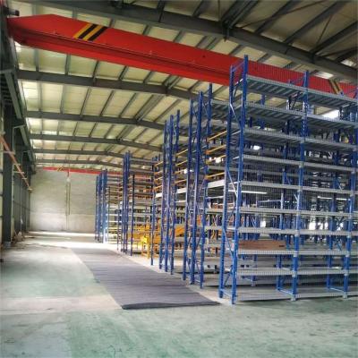 Cina Steel Structure Mezzanine Floor Platform For Warehouse Storage Height 5-15m in vendita