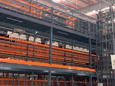 Cina Mezzanine Floor Raised Storage Platform Customized Design in vendita