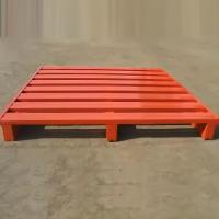 China Lightweight Metal Stackable Pallets for Distribution Centers Customizable Design for sale
